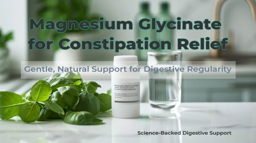Magnesium Glycinate for Constipation Relief - Life Tree HQ